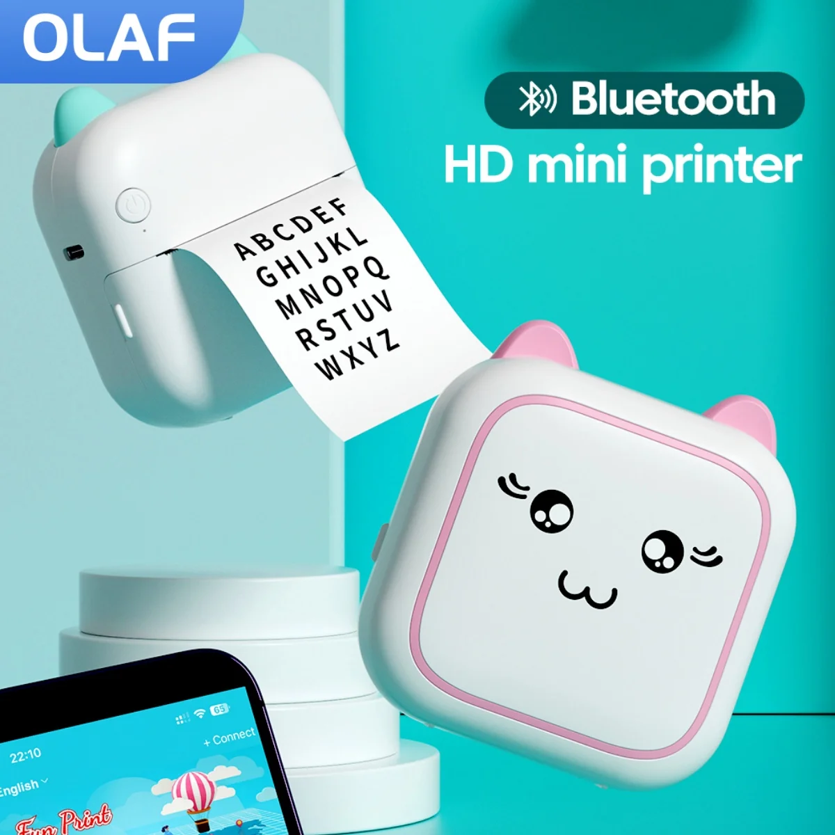 Olaf-Mini-impresora-de-etiquetas-port-til-impresora-t-rmica ...