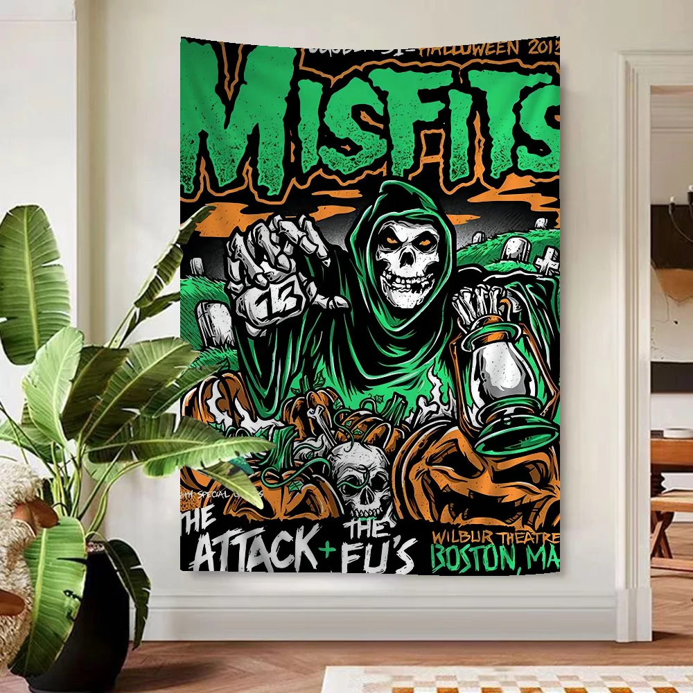 Misfits-Hot-Poster-Horror-Punk-Rock-Music-Hippie-Wall-Hanging ...