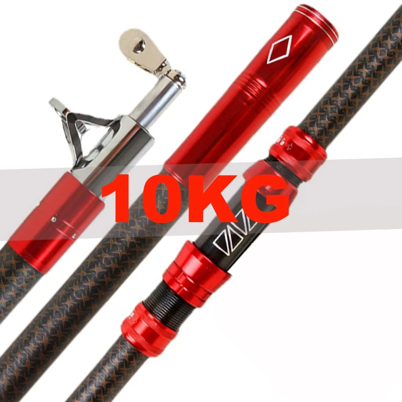 2.1-4.5M Carbon Fishing Rod Telescopic Sea Boat 2023 New Fishing Gear ...