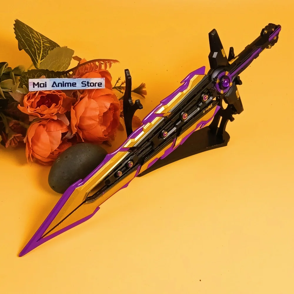 11.2 polegada jogo valorant katana metal real katana samurai sabre aço ...