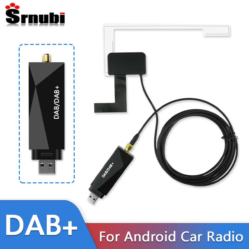 Universal-DAB-Antenna-With-USB-Adapter-Dongle-For-European-Android-Car ...
