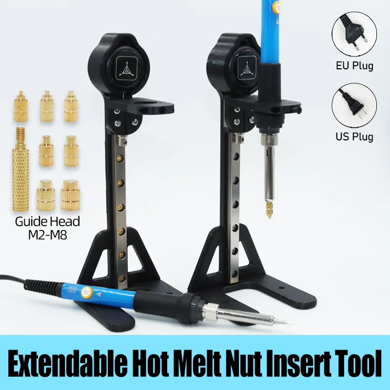 Heat-Set-Insert-Stealth-Press-Tool-EU-USA-Soldering-Iron-Tip-Thread ...