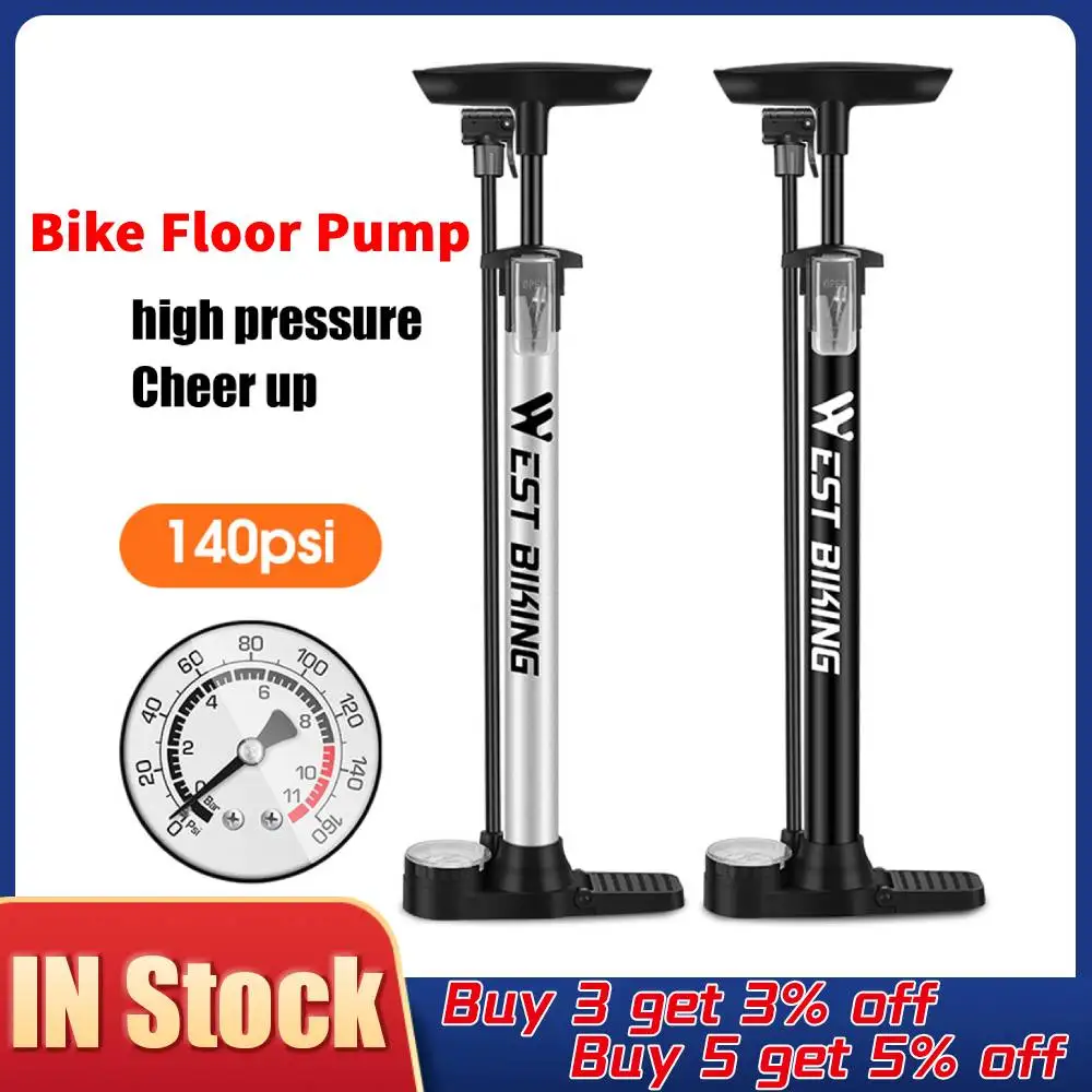 Metal-Tire-Fill-Pump-T-Handle-Manual-Cycling-Inflator-Pump-Foldable ...