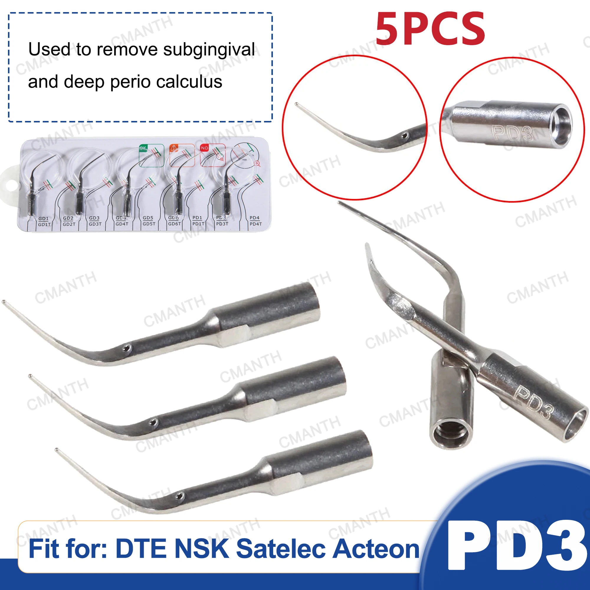 PD3 Dental Ultrasonic Scaler Tip Review: Why It’s a Game-Changer for ...