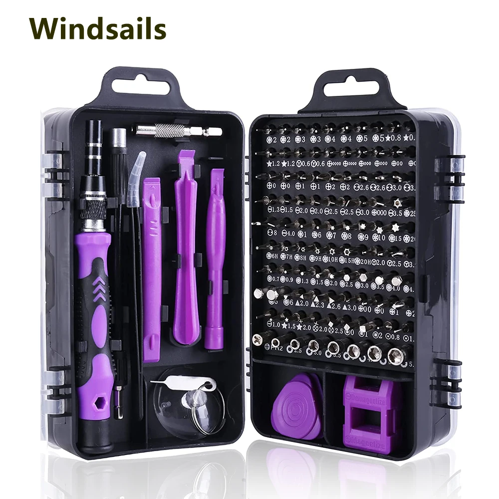Windsails-Computer-Repair-Kit-115-In-1-Screwdriver-Set-Mini-Precision ...