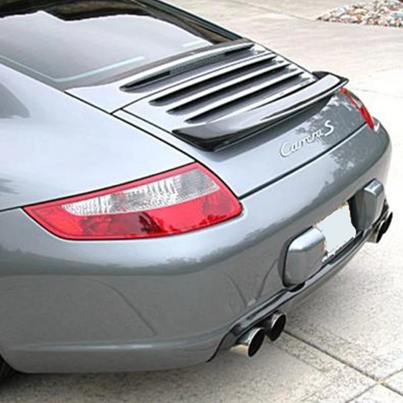 Fit For Carbon Fiber 2006-2011 997 911 Carrera Rear Wing Trunk Spoiler ...