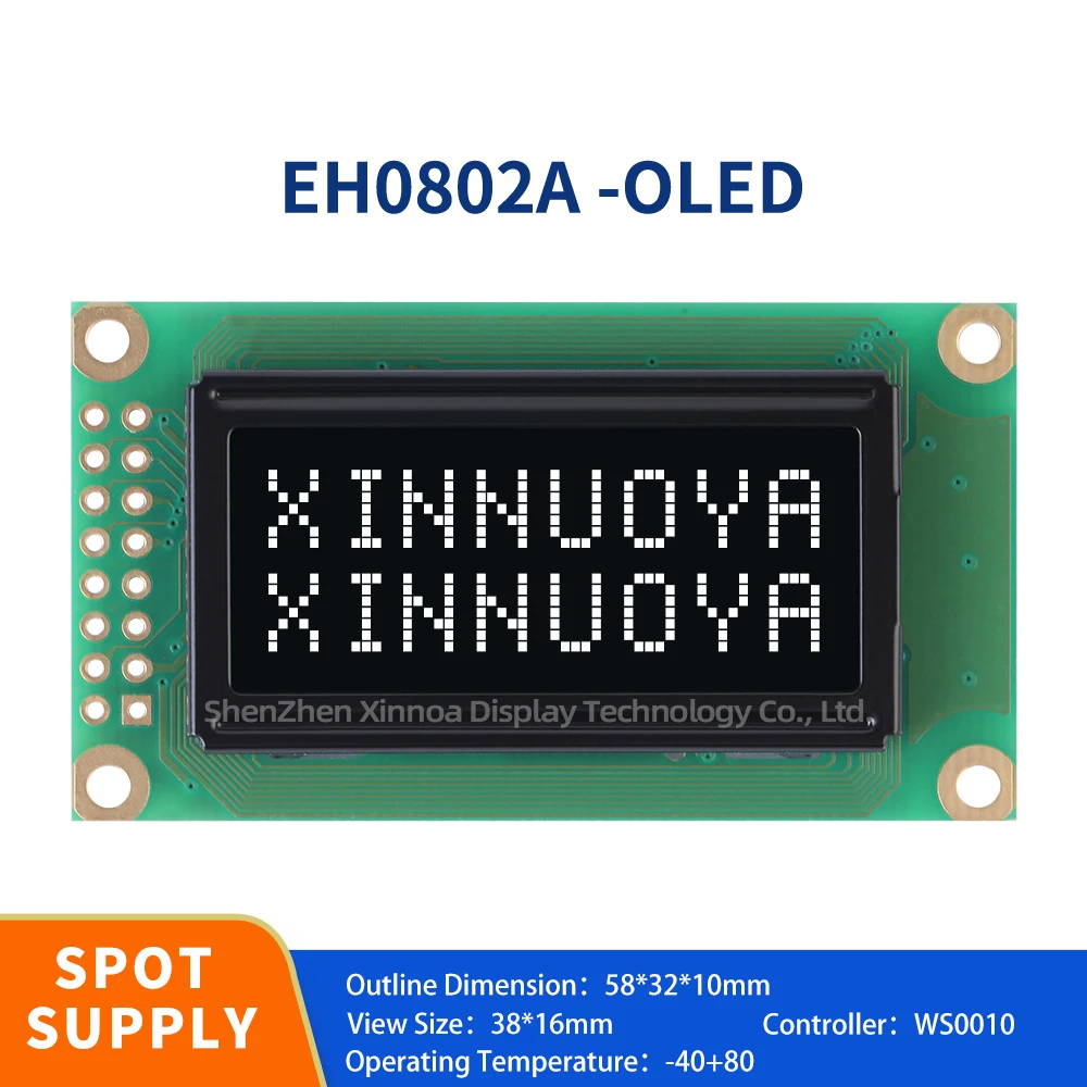 True-OLED-Display-Screen-Left-Parallel-Interface-Compatibility-0802-802 ...