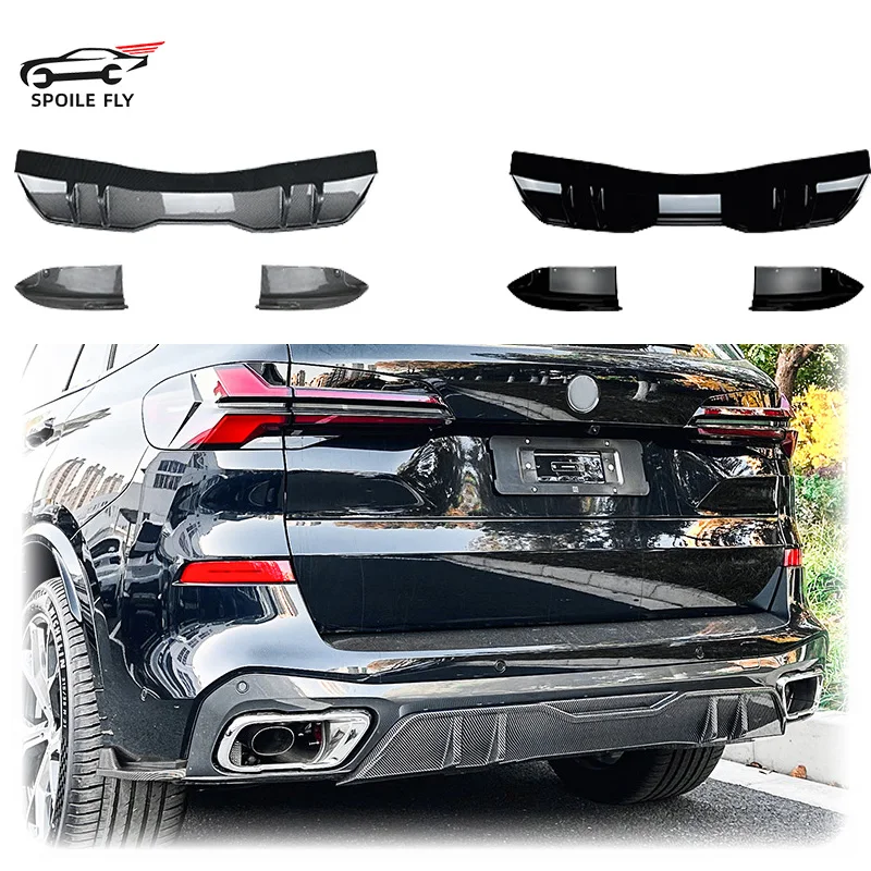 2019-To-Up-For-Bmw-X5-G05-M-Sport-MP-Style-Rear-Bumper-Lip-Diffuser ...