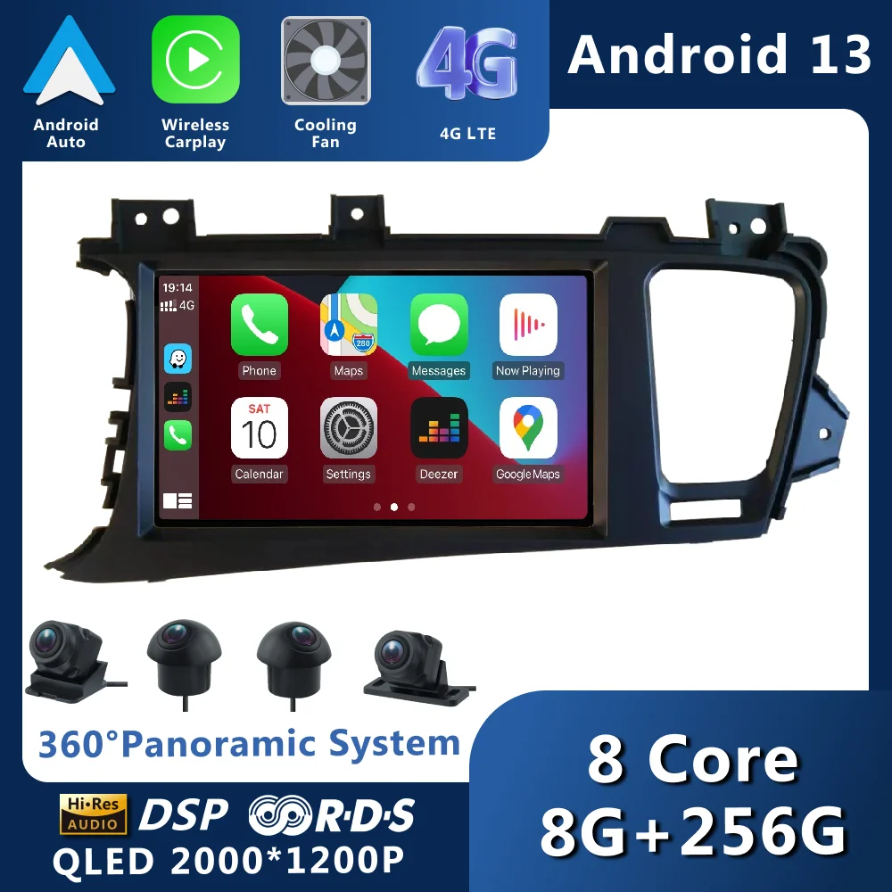 Android-13-For-KIA-Optima-2011-2014-Car-Radio-Stereo-Multimedia ...