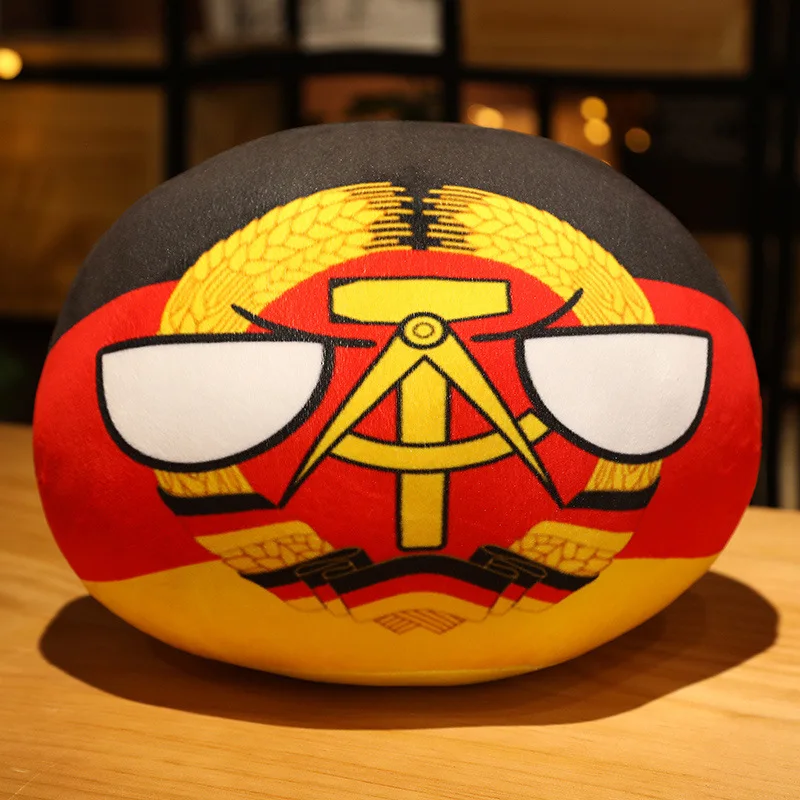 70 styles 10cm Country Ball Plush Toys Polandball Pendant Country Balls ...