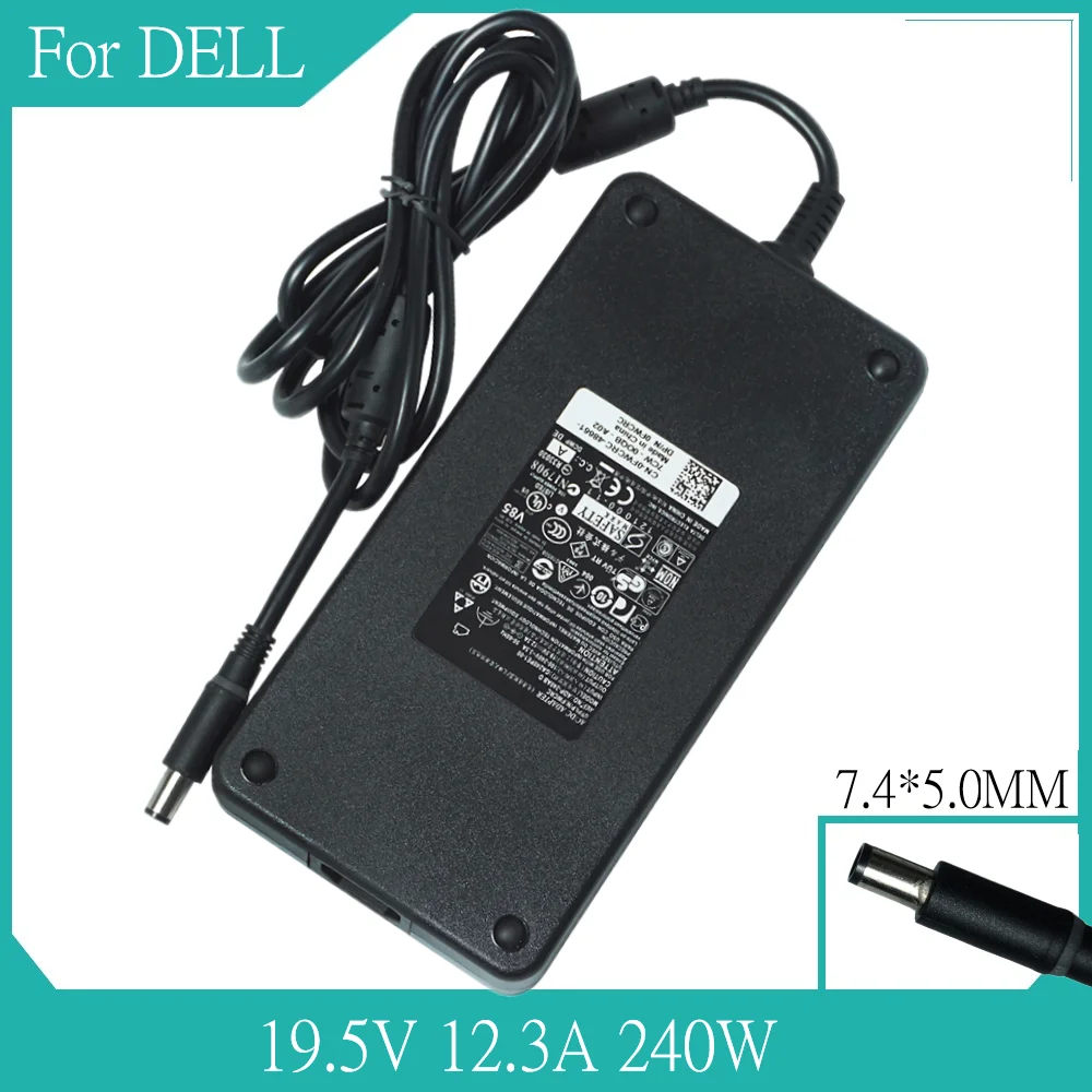 19.5V 12.3A ADP-240AB D FWCRC GA240PE1-00 Ac Adapter for Dell Alienware M17X J211H PA-9E 240W ...