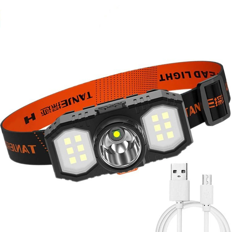 ZK30-LED-Headlight-COB-Mini-Lighting-Outdoor-Long-Shot-Head-mounted ...