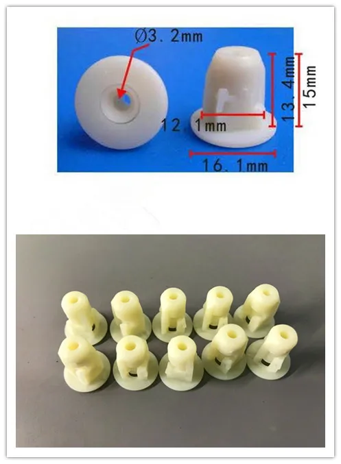 50/100/500x Oem Fit For Bmw Screw Grommets Nut Panel Fastener Clips ...