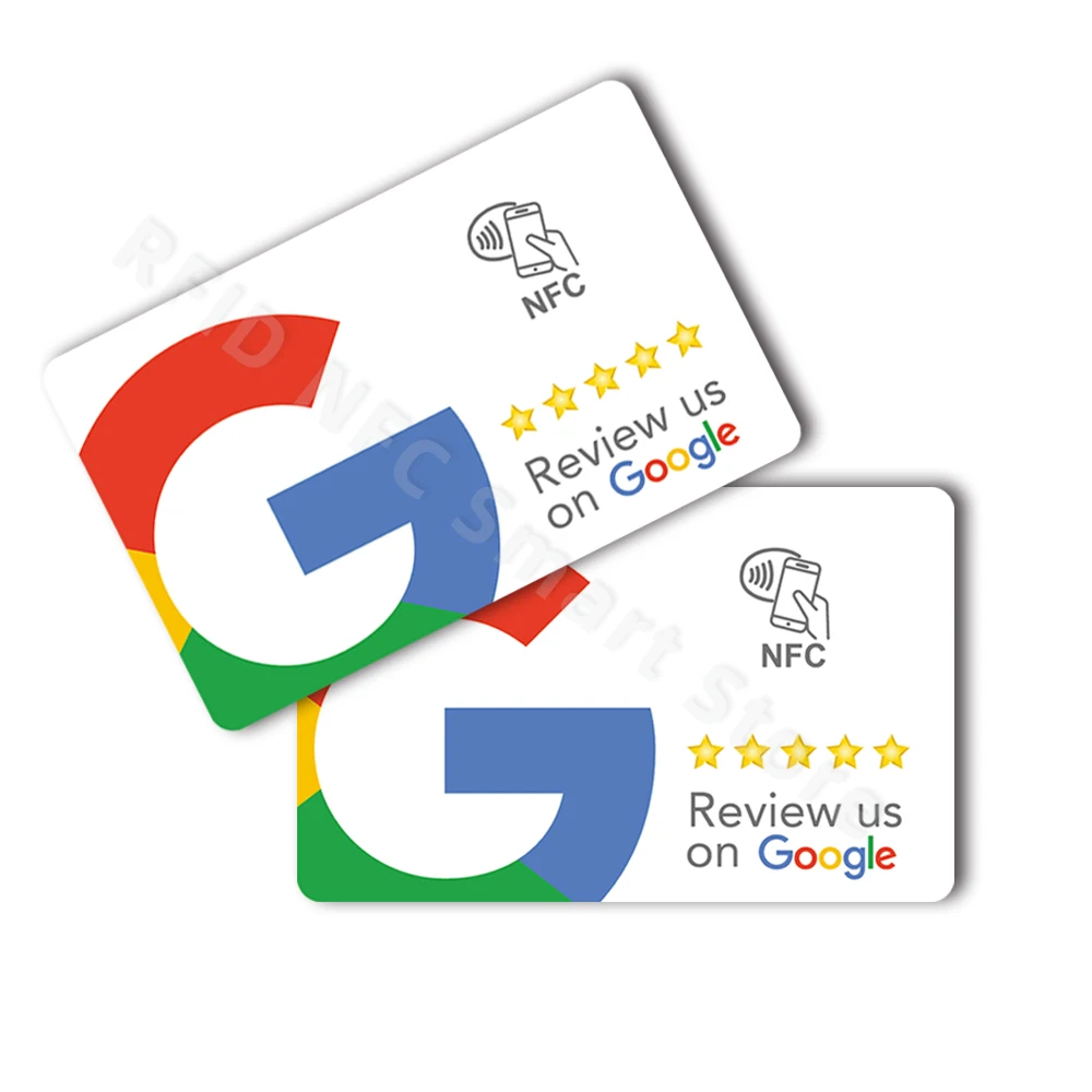 Google Review Card NFC215 504Bytes Reviews Universal NFC Reivew us on ...