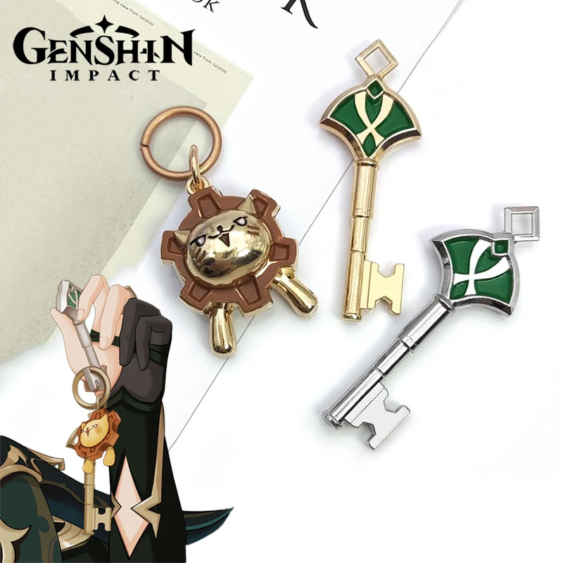 Game-Genshin-Impact-Alhaitham-Keychains-Sumeru-Kaveh-Al-Haitham-Lion ...