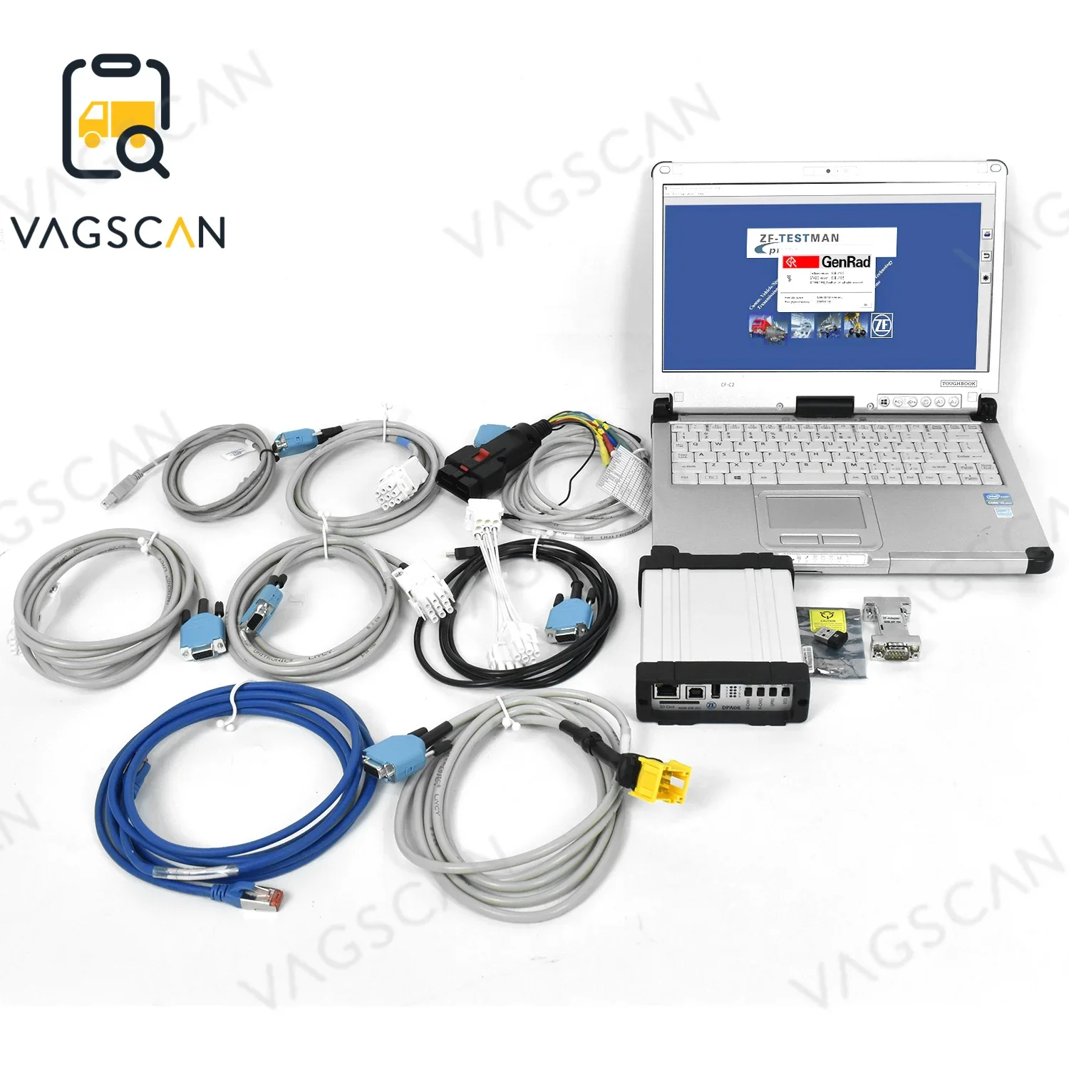 CFC2-laptop-For-ZF-TESTMAN-DPA06-DIAGNOSTIC-TOOL-WITH-CABLES-Car ...