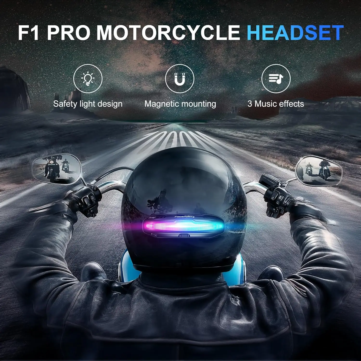 Newest-Fodsports-F1-Pro-Motorcycle-Intercom-with-LED-Lights-Helmet ...