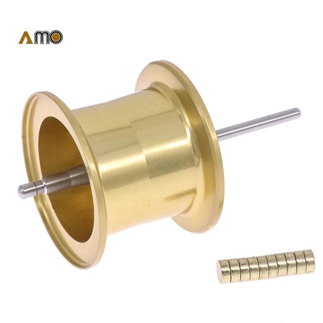 AMO DIY Lightweight Fishing Reel Spool Aluminium Alloy Spool For REVO ...