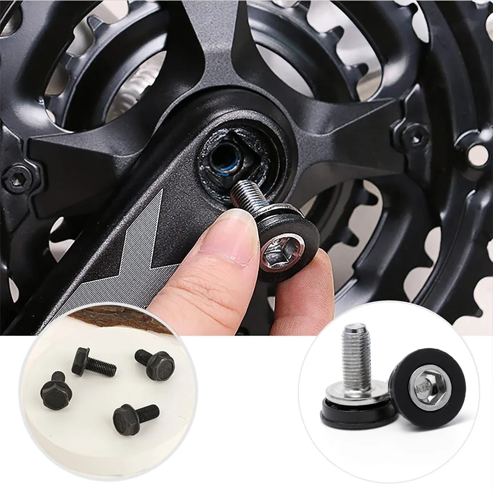 2/4 PCS 8mm Bicycle Crank Bolts Bike Bottom Bracket Fixing Bolts, Hex ...