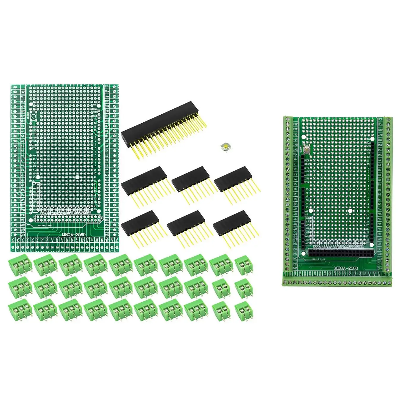 Double-side-PCB-Prototype-Screw-Terminal-Block-Shield-Board-Kit-For ...
