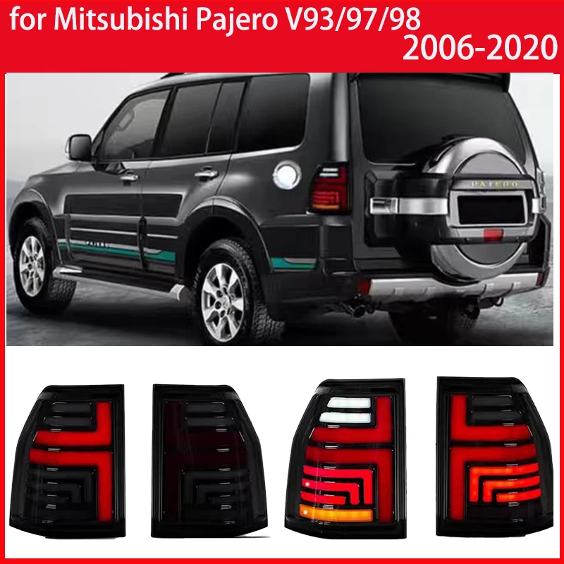 for-Mitsubishi-Pajero-V93-V97-V98-LED-taillights-retrofitted-taillights-assembly-2006-2020-Auto ...