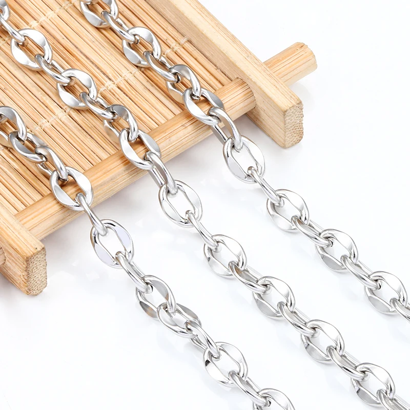 A-o-inoxid-vel-Elipse-Pressionando-Mark-Chains-Jewerly-Fazendo ...