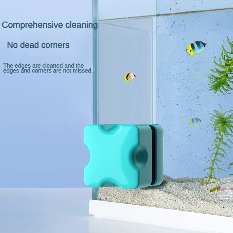 New-Magnetic-Aquarium-Fish-Tank-Brushes-Floating-Clean-Glass-Window ...
