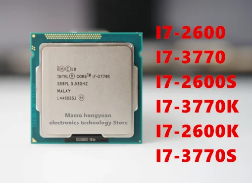 original i7-2600 I7-3770T I7-2600S I7-3770K I7-2600K I7-2600K I7-3770S ...