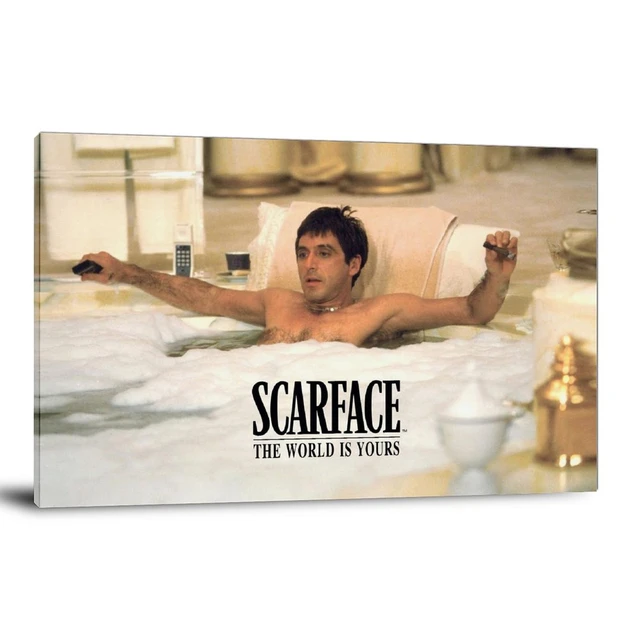 Scarface Movie Poster Hot Tub