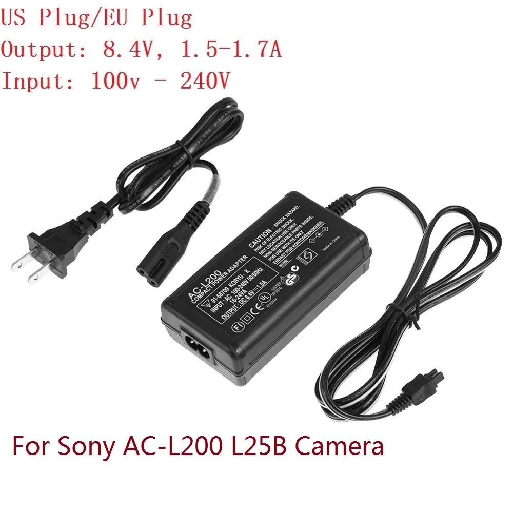 Power Adapter Camcorder Charger | Sony Camcorder Charger Adapter - 100v ...