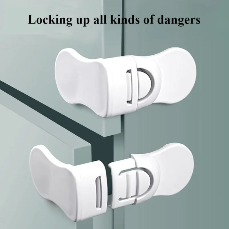 Right Angle Drawer Lock Safety Lock Cabinet Door Anti-Pinch Cabinet ...