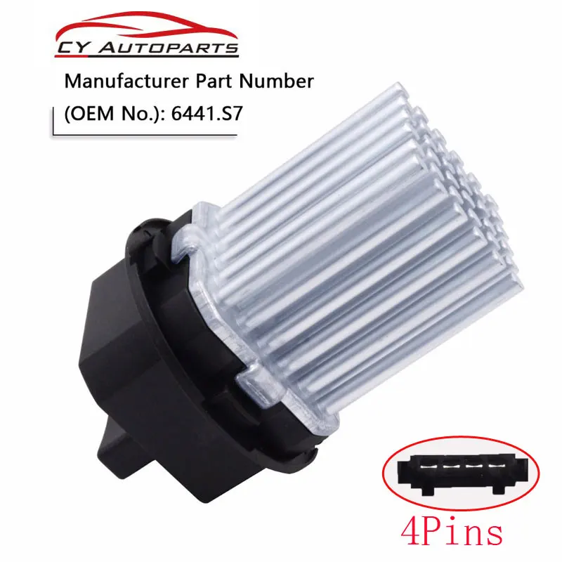 New Heater Blower Motor Resistor For Citroen C3 C4 C5 C6 Ds3 5ds351320 ...
