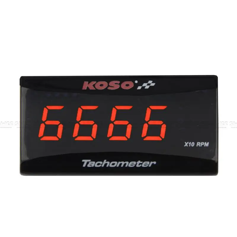 For-Yamaha-Suzuki-Kawasaki-BMW-KOSO-RPM-Mini-Meter-Motorcycle-LCD-Digital-Display-Engine-Tach ...
