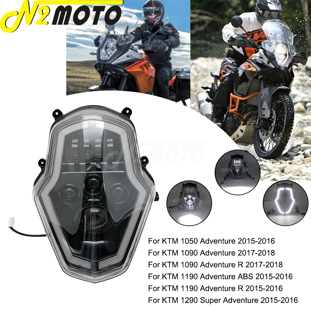 For Ktm 1050 1090 1190 1290 Super Adventure R Travel Adventure Led ...