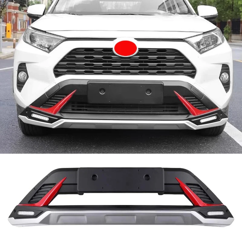 Fit-For-Toyota-2020-2022-2023-2024-RAV4-Front-Rear-Bumper-Protector ...