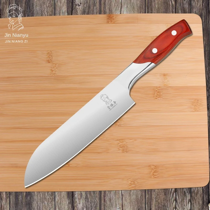 Stainless-steel-kitchen-knife-household-side-dish-knife-wooden-handle ...