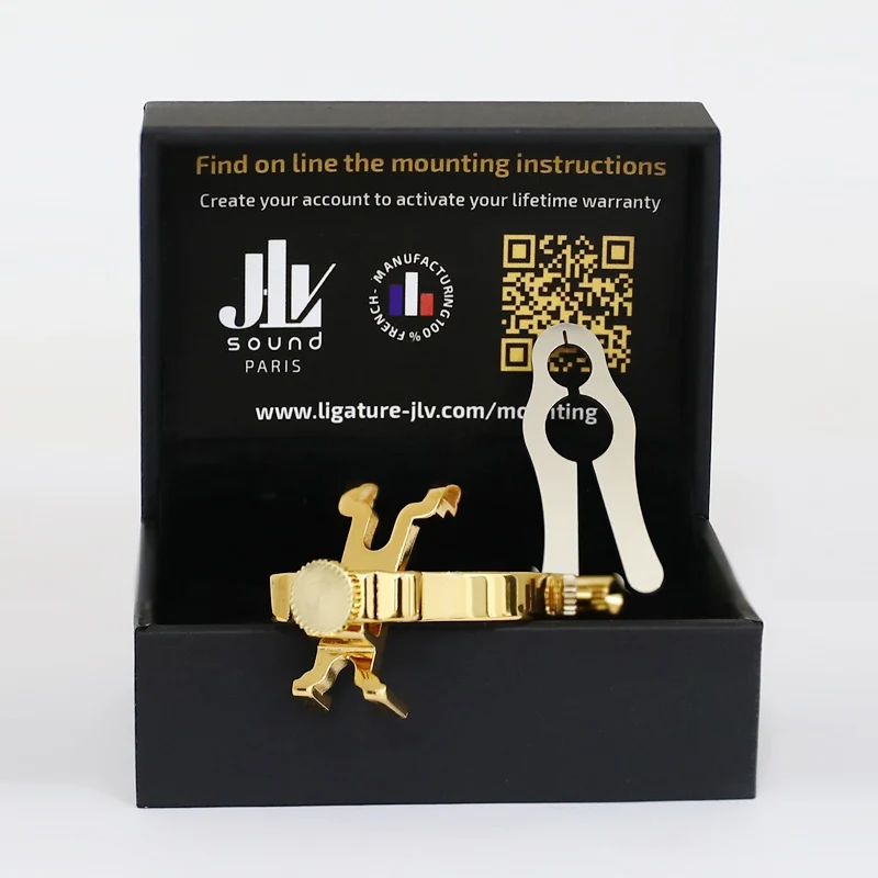 França jlv clarinete bocal metal ligadura prata platinum chapeamento de ...