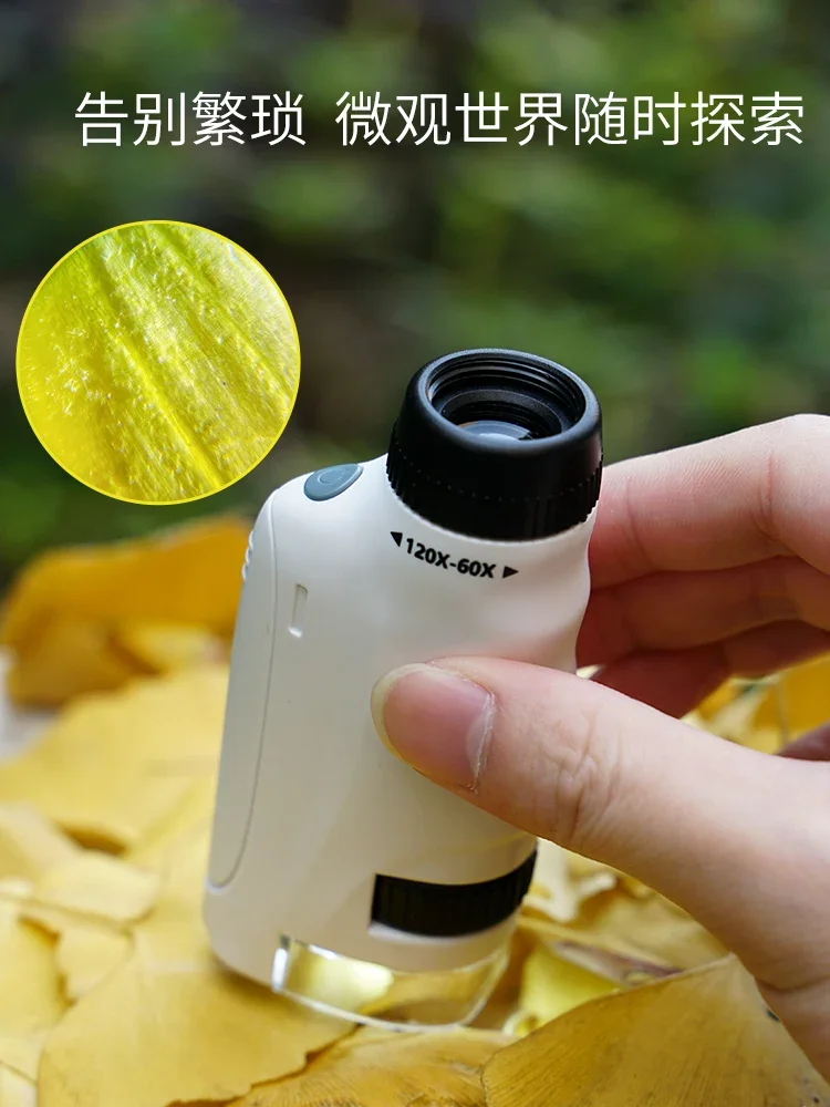 Portable-Darwin-Science-Microscope-Science-Toys-Experiment-Equipment ...