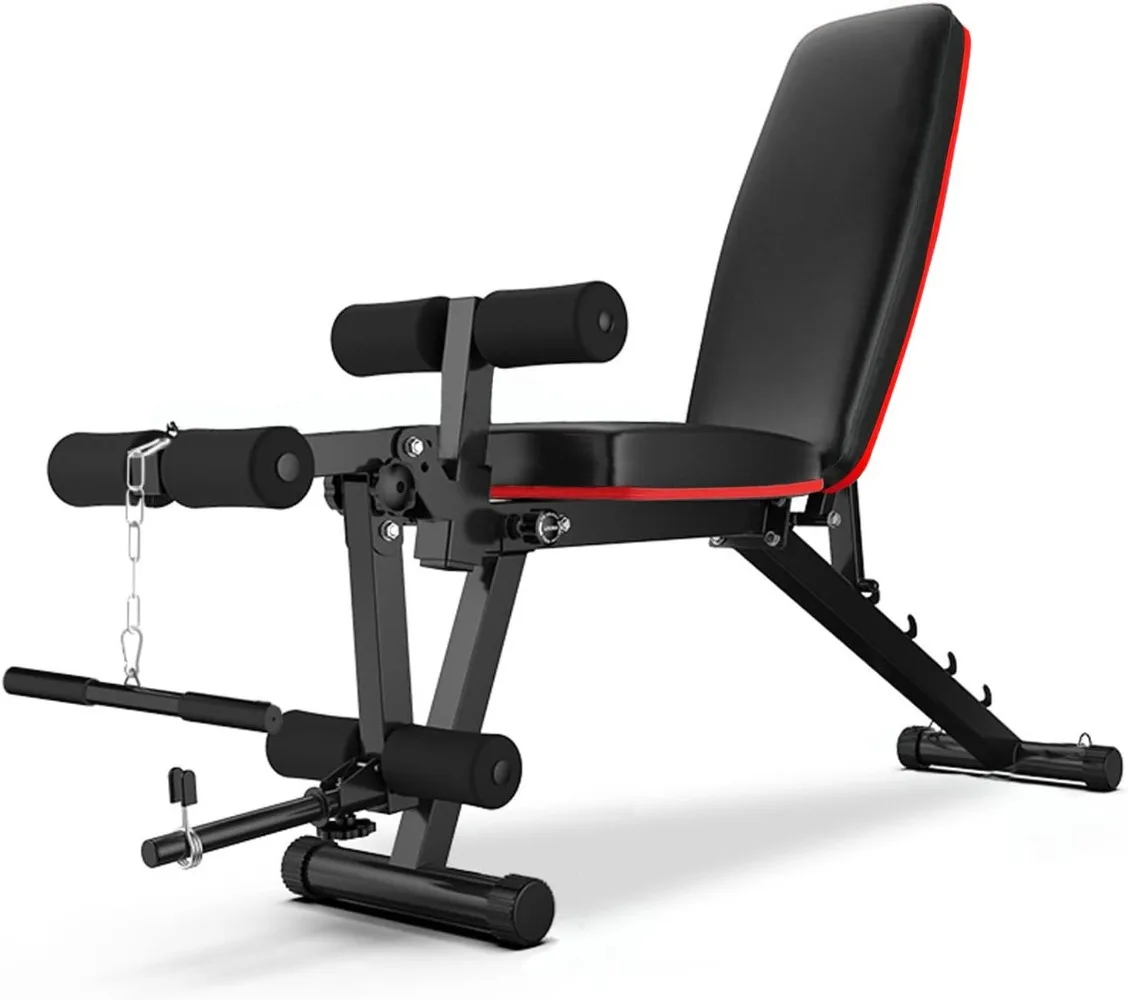 Leg-Extension-and-Curl-Adjustable-Workout-Bench-Utility-Incline-Decline ...