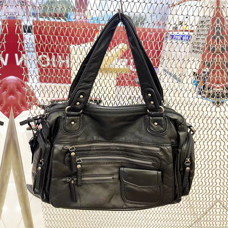 Moto-Biker-Bags-For-Women-Luxury-Designer-Handbag-Purses-2024-New-In-PU ...