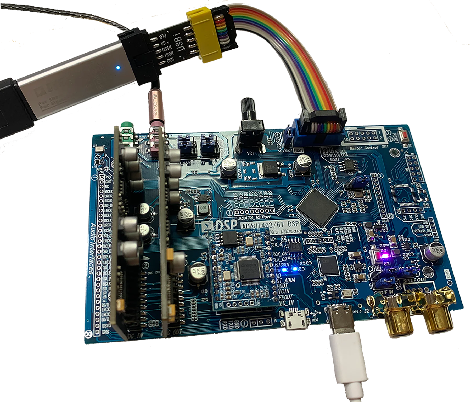 ADAU1463-Development-Board-ADAU1467-Compatible-with-CT7601USB-Interface ...