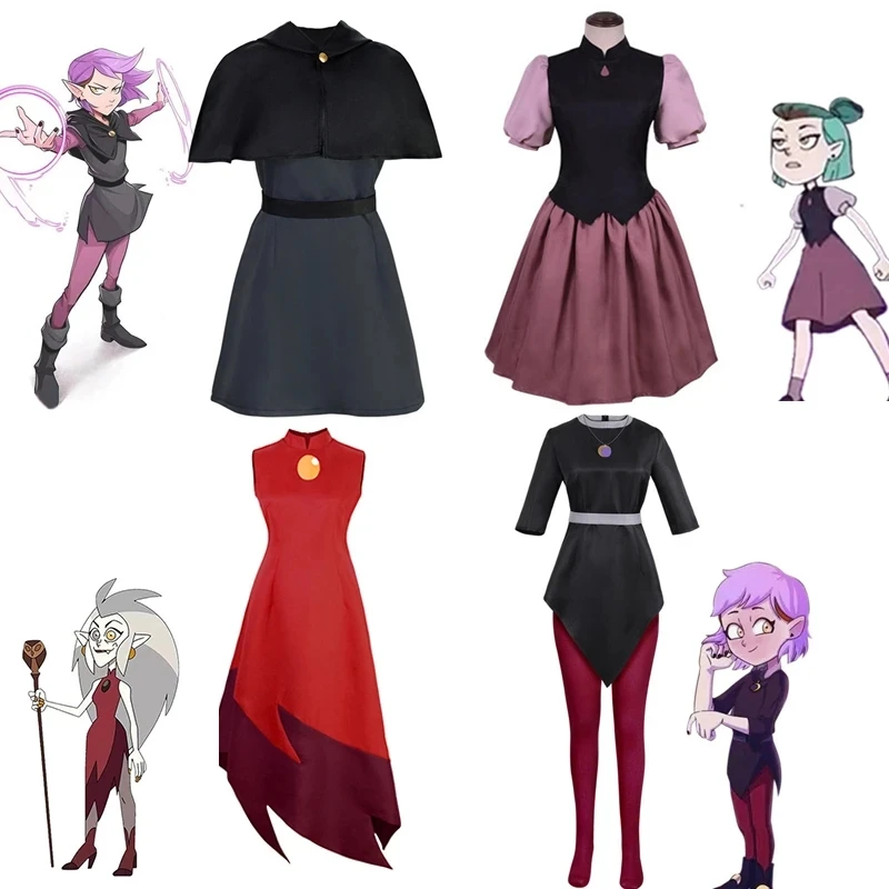 Anime-The-Owl-Cosplay-House-Edalyn-Clawthorne-Amity-Blight-Luz-Noceda ...