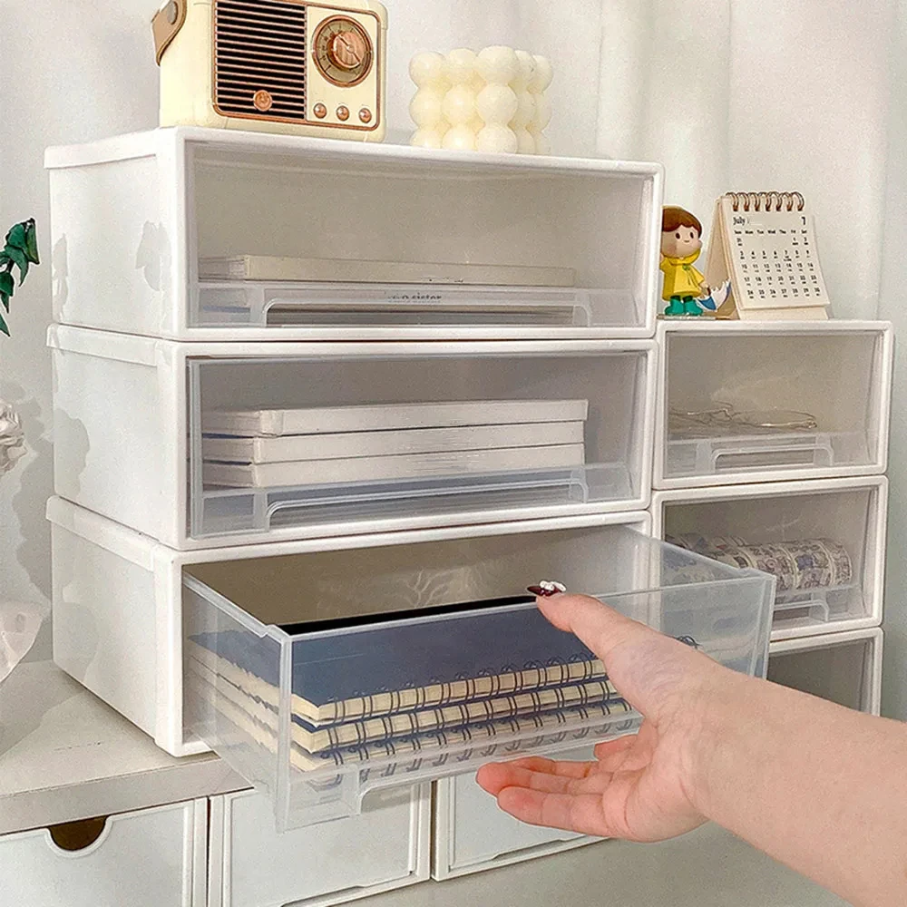 Desktop-Storage-Box-Drawer-Style-Kitchen-Storage-Box-Single-Layer ...