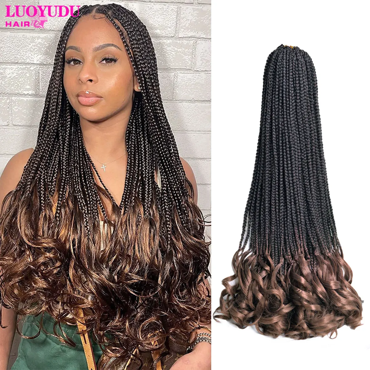 24-Inch-French-Curl-Crochet-Braids-Blonde-Ginger-Box-Braids-Crochet ...