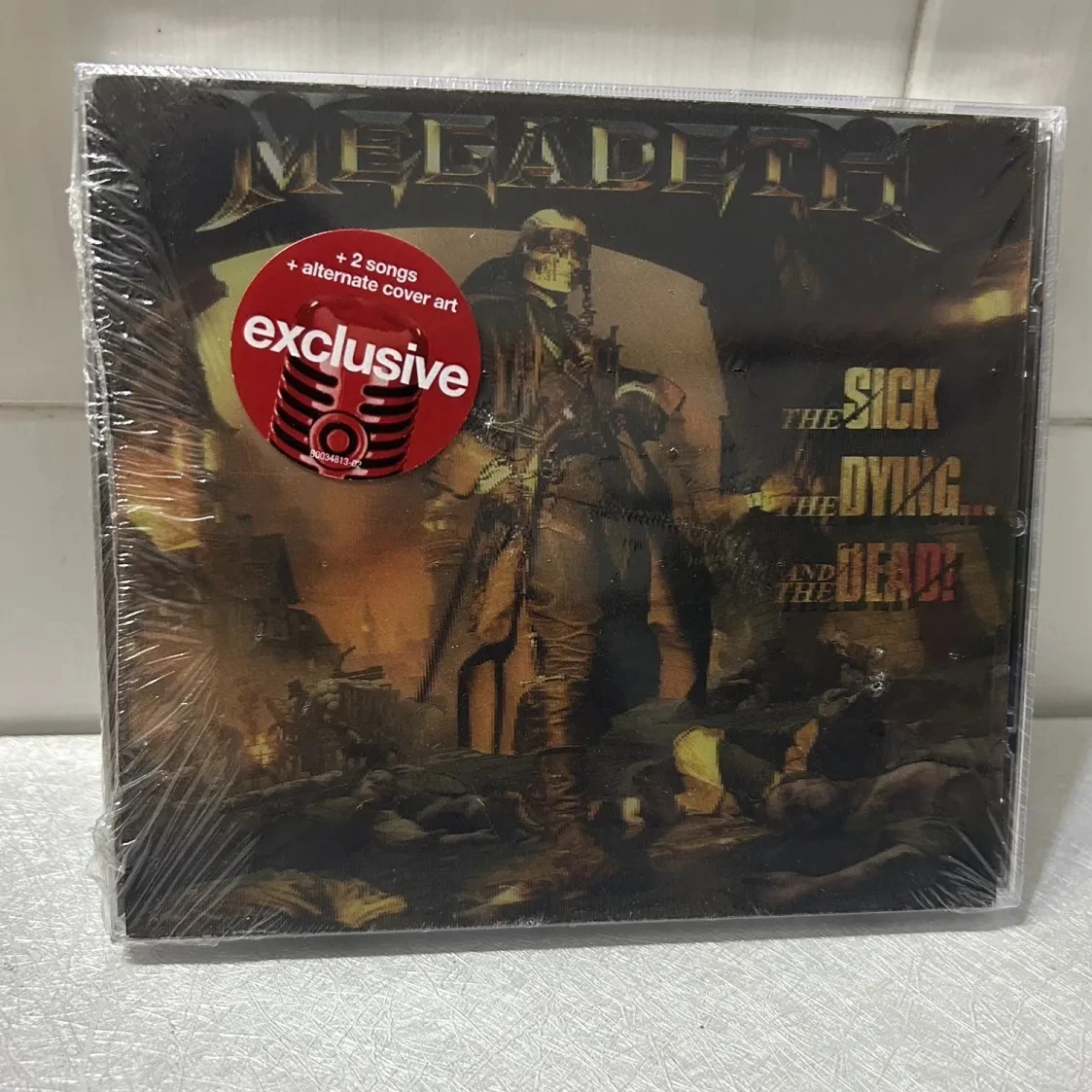 Rock Megadeth Dave Mustaine CD de musique le maladie le mourant et les ...