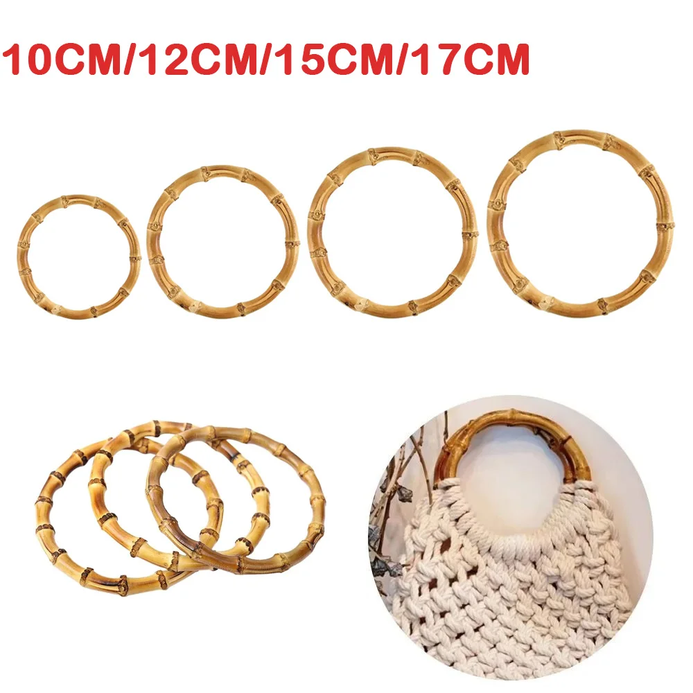 1Pcs-Natural-Bamboo-Rings-Bag-Handles-10cm-12cm-15cm-17cm-DIY-Handmade ...