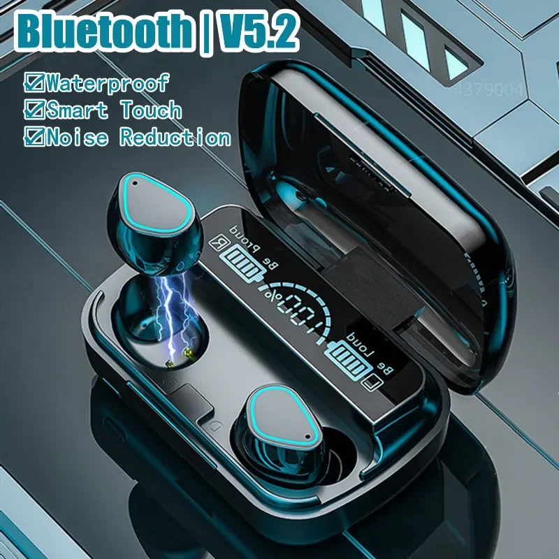 2023-New-Bluetooth-5-2-Wireless-TWS-Earphone-Smart-Touch-Call-Headset ...