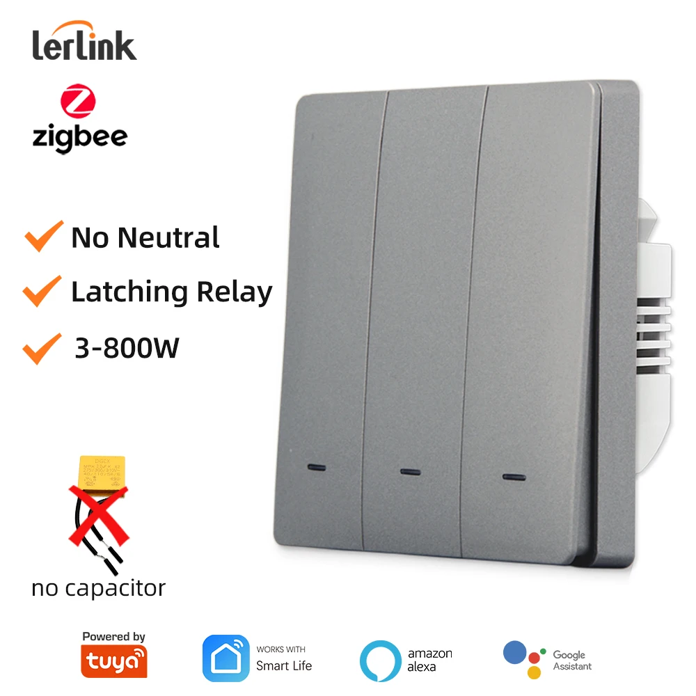 Upgraded-ZigBee-Light-Switch-No-Neutral-No-Capacitor-3-800W-Gang-Tuya ...