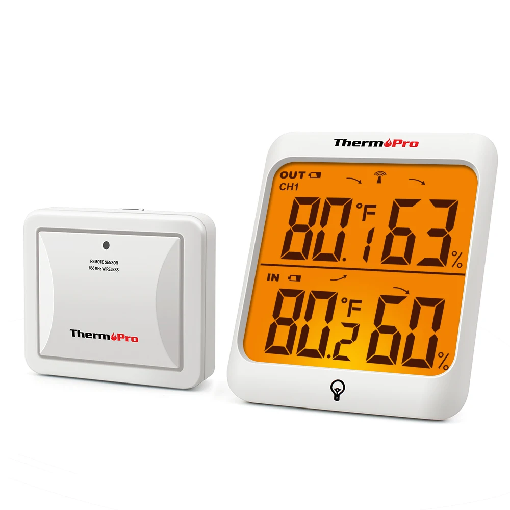 Thermopro Wireless Thermometer | Thermopro Outdoor Thermometer - Tp63c ...