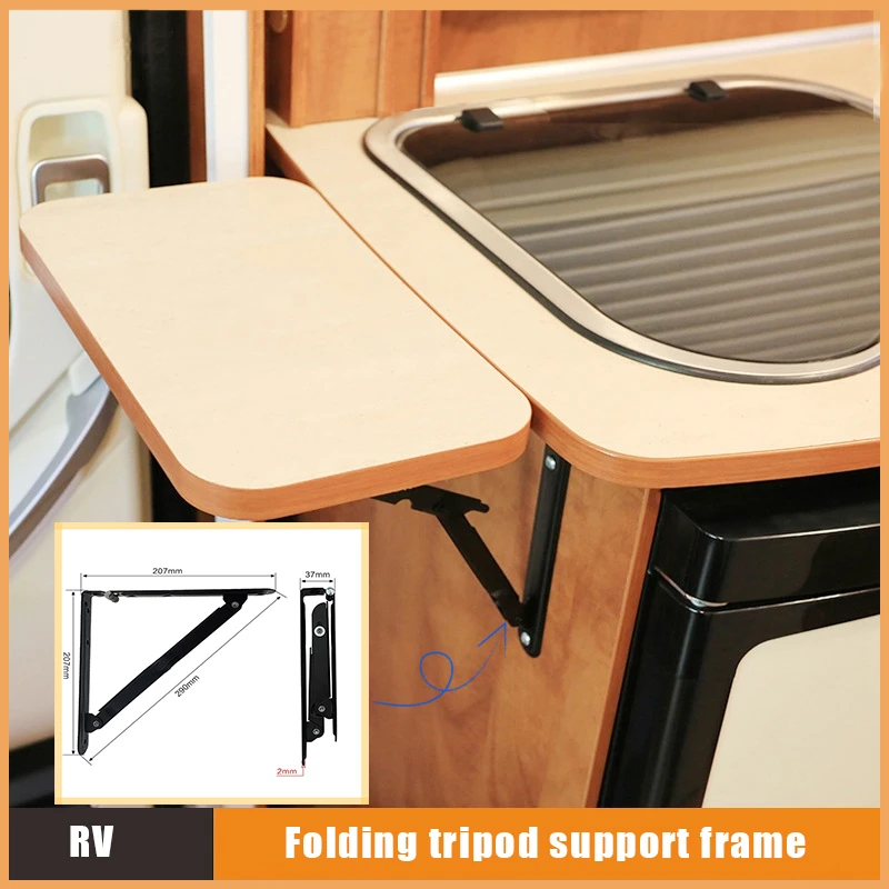 2pcs Rv & Campers Caravan Parts Triangle Diagonal Brace Table Extension ...
